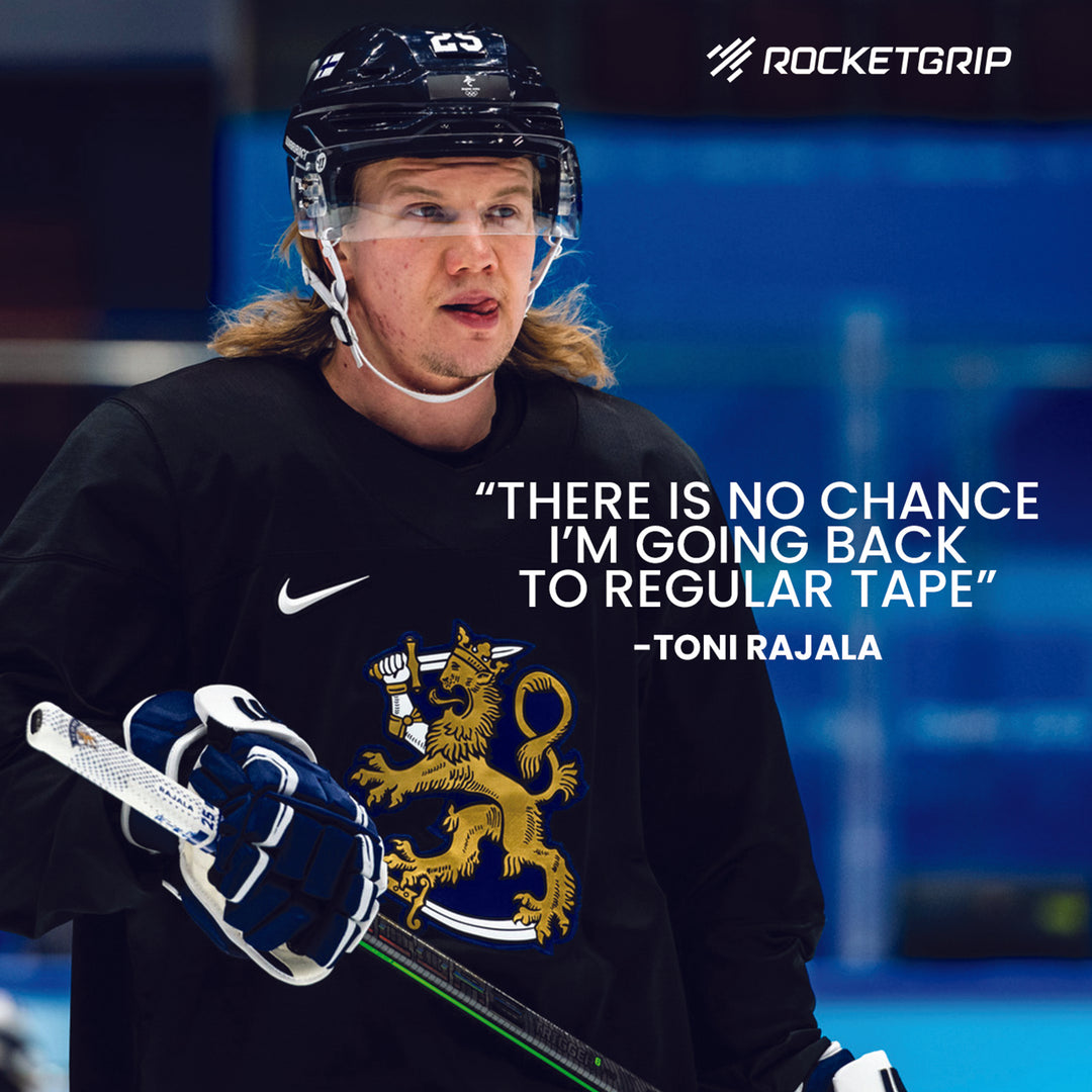 Rubber Hockey Grip Pack (2 grips) | RocketGrip